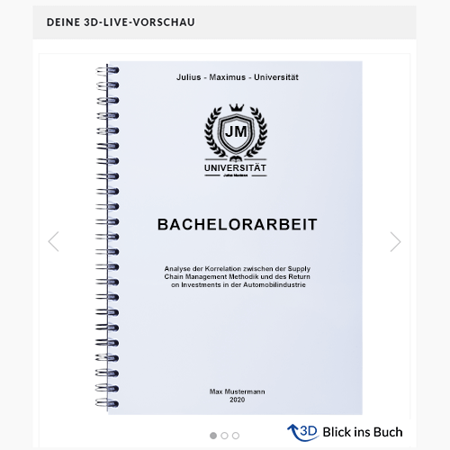 Bachelorarbeit drucken & binden lassen | Gratis 24h-Versand